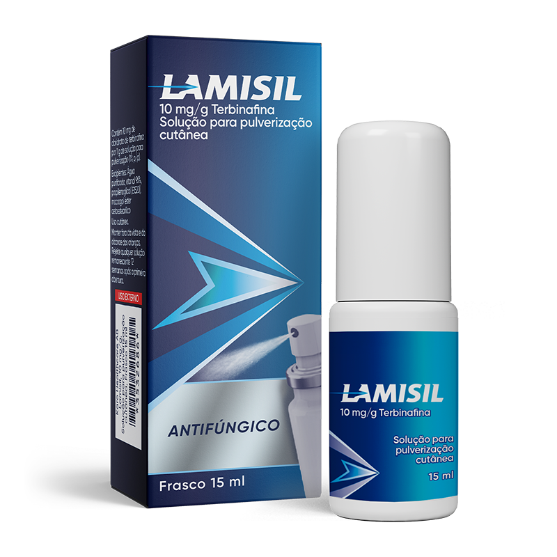 Lamisil solução para pulverização cutânea - Lamisil