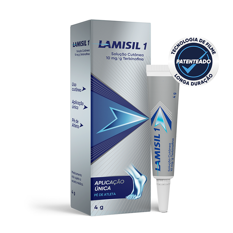 Lamisil 1 solução cutânea - Lamisil
